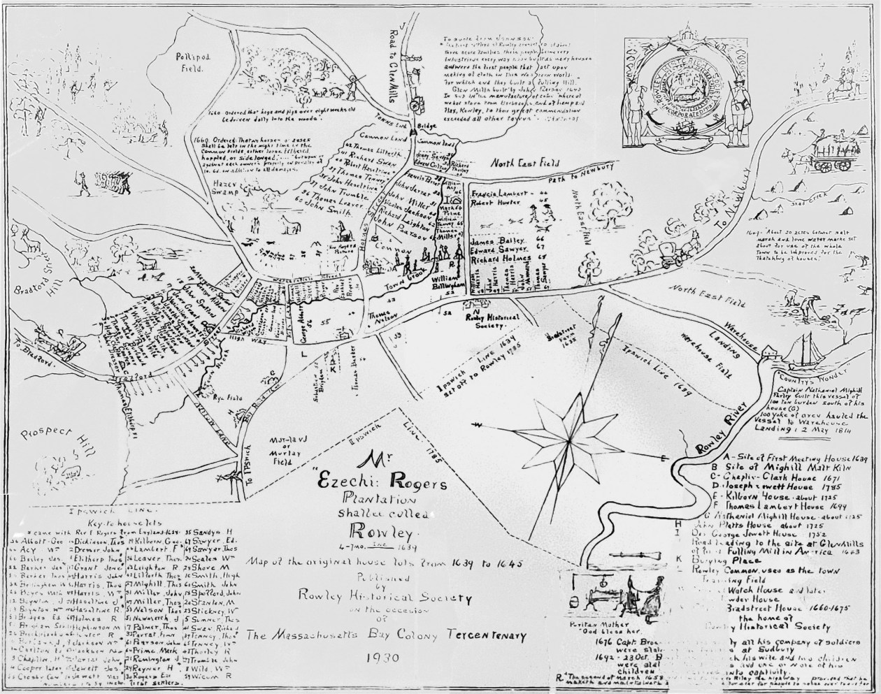 The Ancient Houses of Rowley, Massachusetts – 17th & 18th Century ...